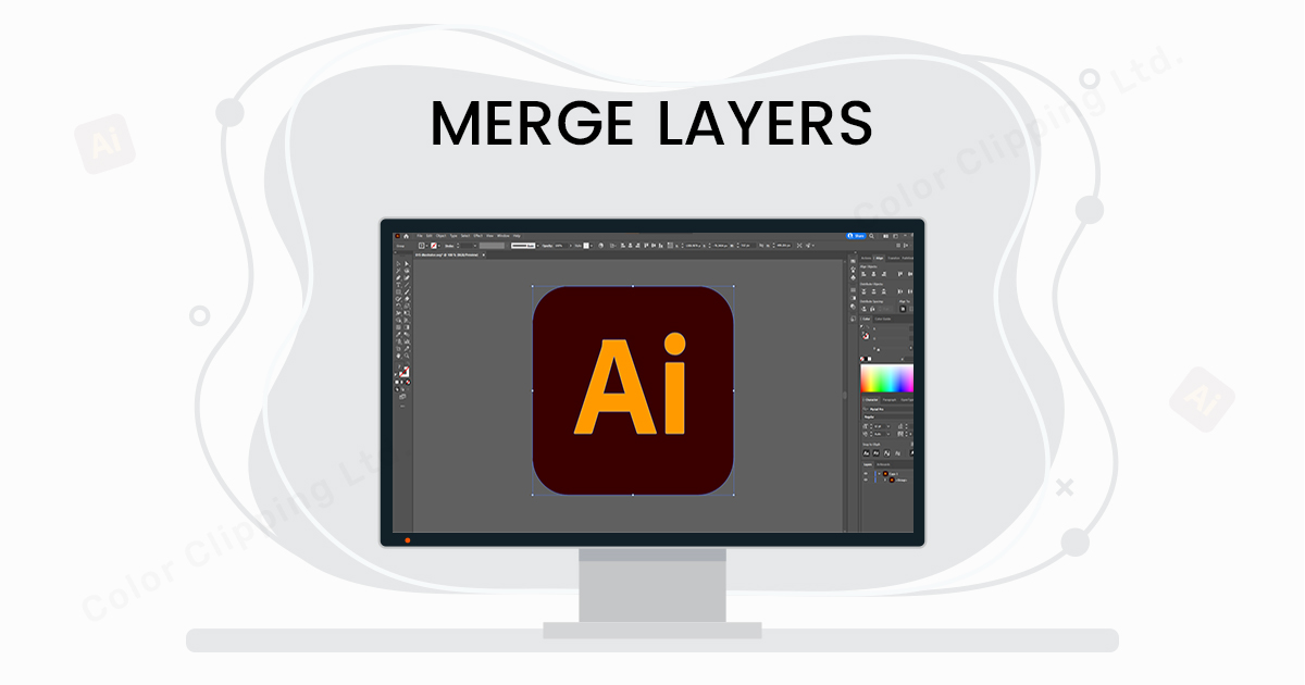 How To Merge Layers In Illustrator Create Group In Illustrator